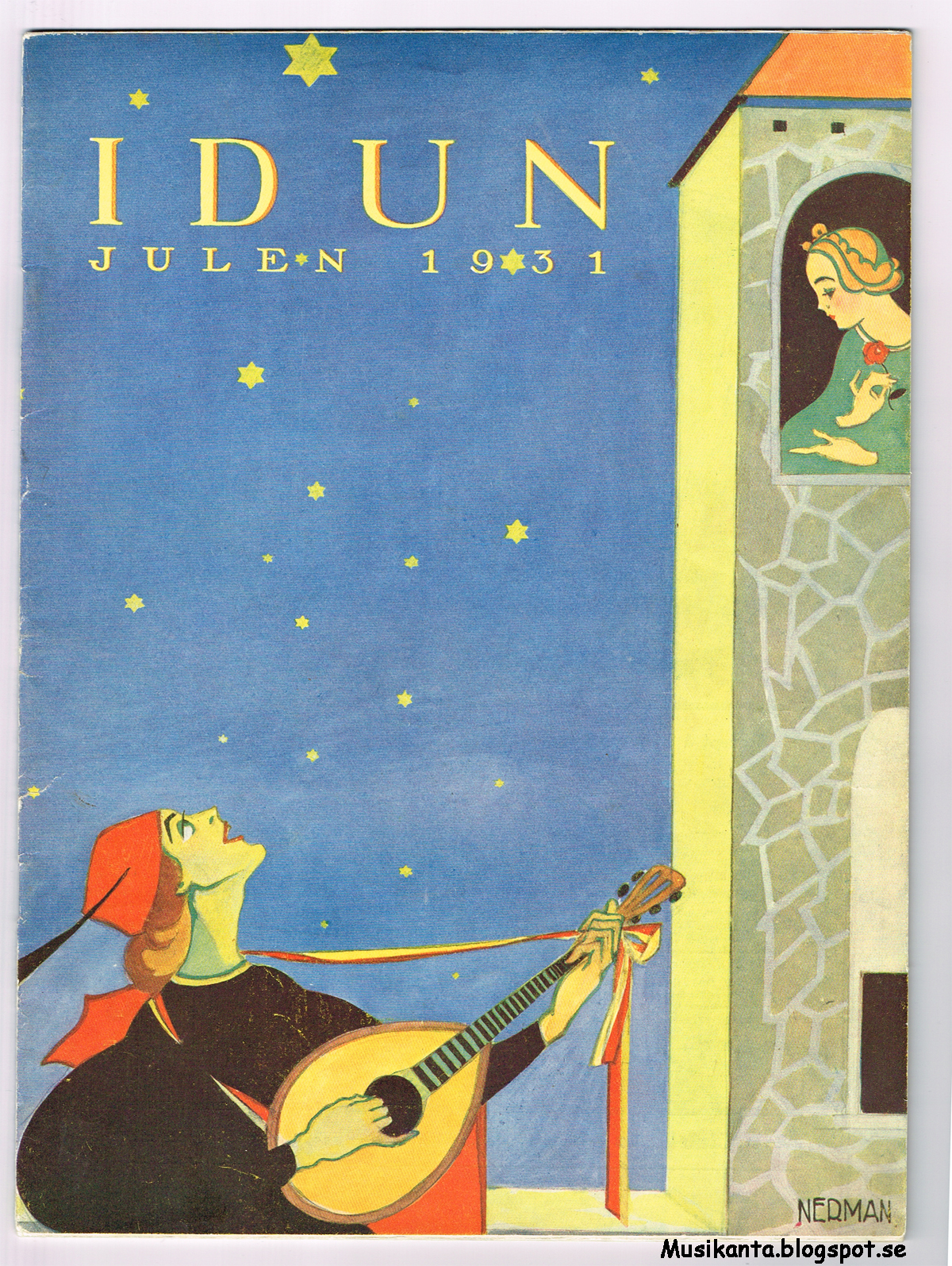 MUSIKANTA: 1207 Månadens illustratör - Einar Nerman 1