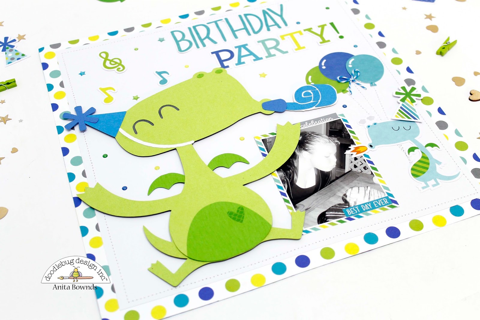 Doodlebug Design Inc Blog: Dragon Tales Cut Files: Birthday Party ...