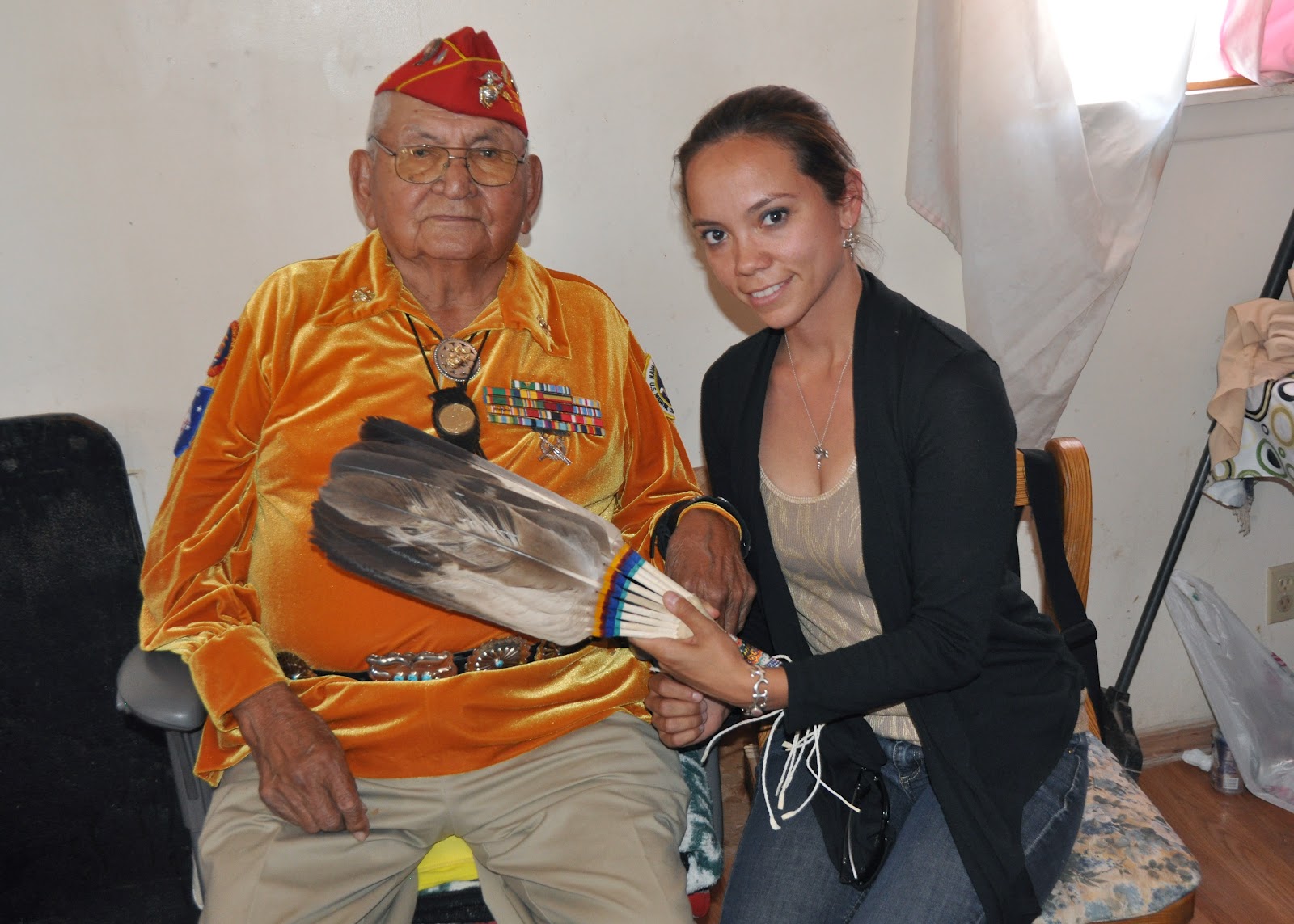Mass CommuniMania: Day 15: Interviewing Navajo Code Talker Joe Vandever