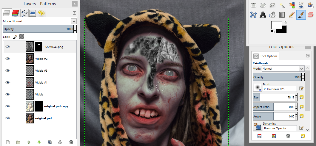 Jeannie Nadja Studios: Gimp Zombie Tutorial