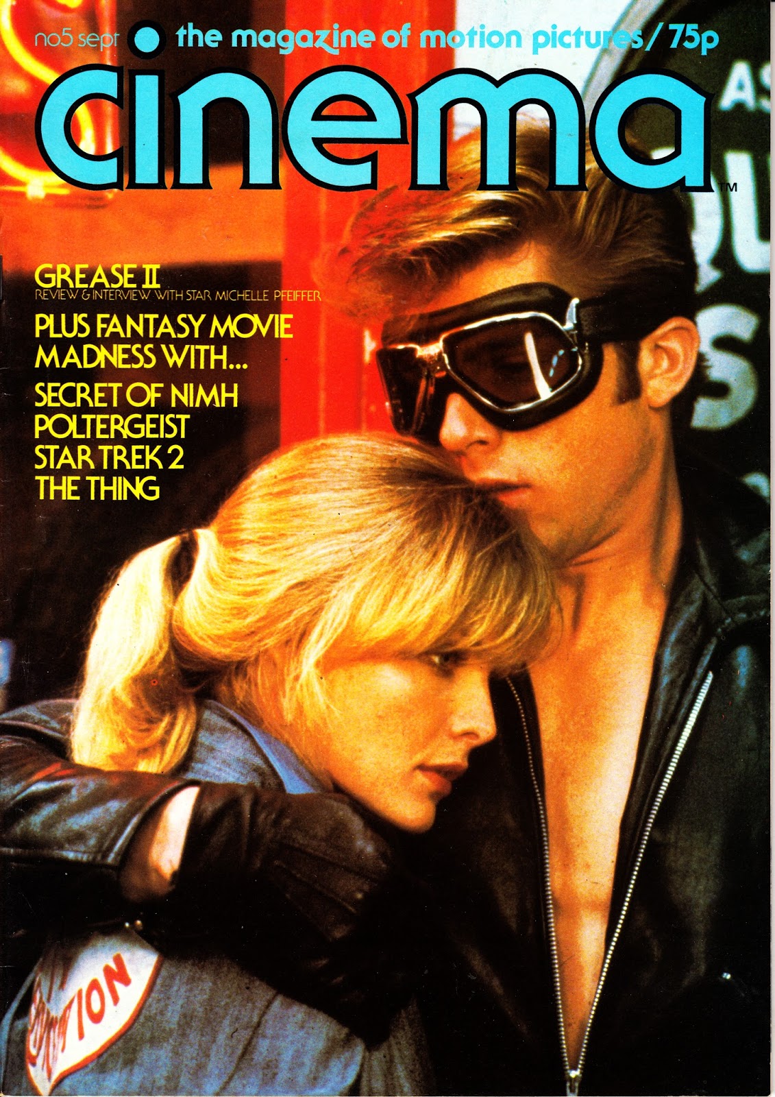 STARLOGGED - GEEK MEDIA AGAIN: 1982: CINEMA MAGAZINE PART SIX: ISSUE ...
