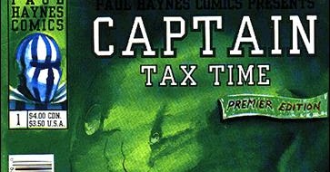 Kleefeld on Comics: Captain Tax Time