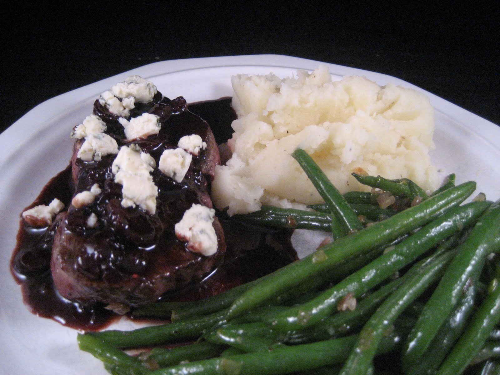 Chez Mona: Beef Tenderloin with Port Wine Sauce
