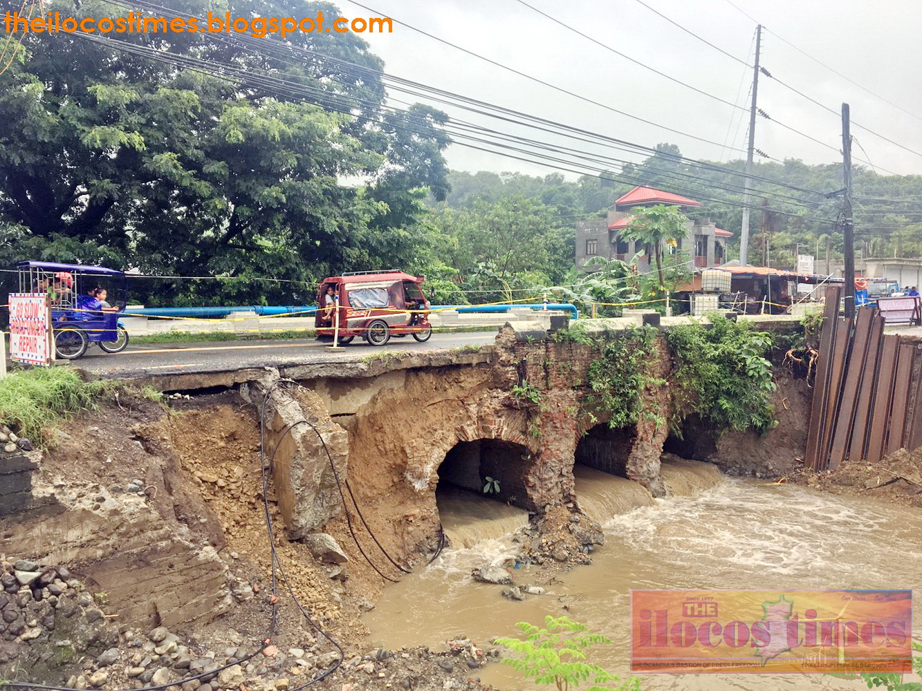 Laoag City folks seek help to save Spanish-era bridge
