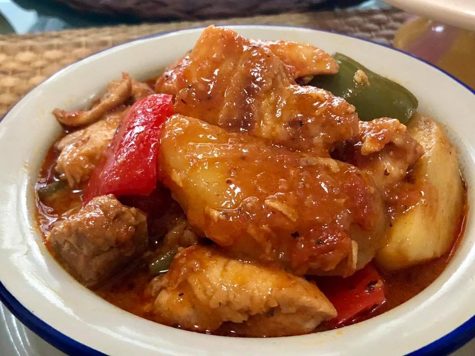 Filipino Afritada | Kocina De Pinay In Singapura