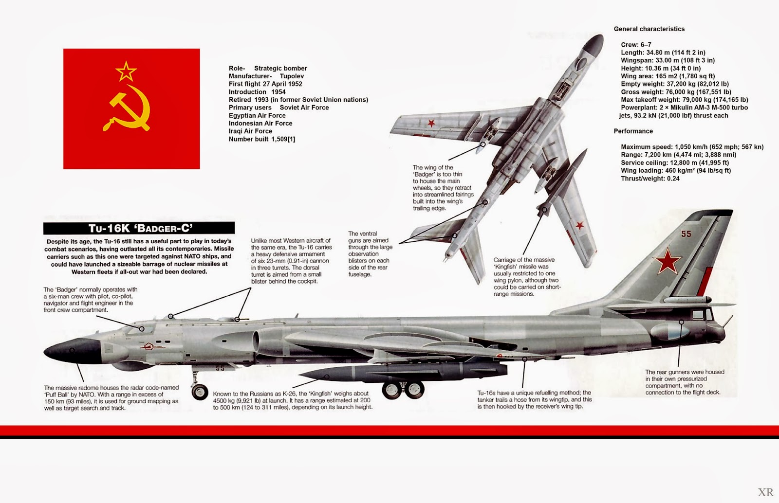 ATOMIC-ANNIHILATION: 1954 ... TU-16 Tupolev 'Badger'