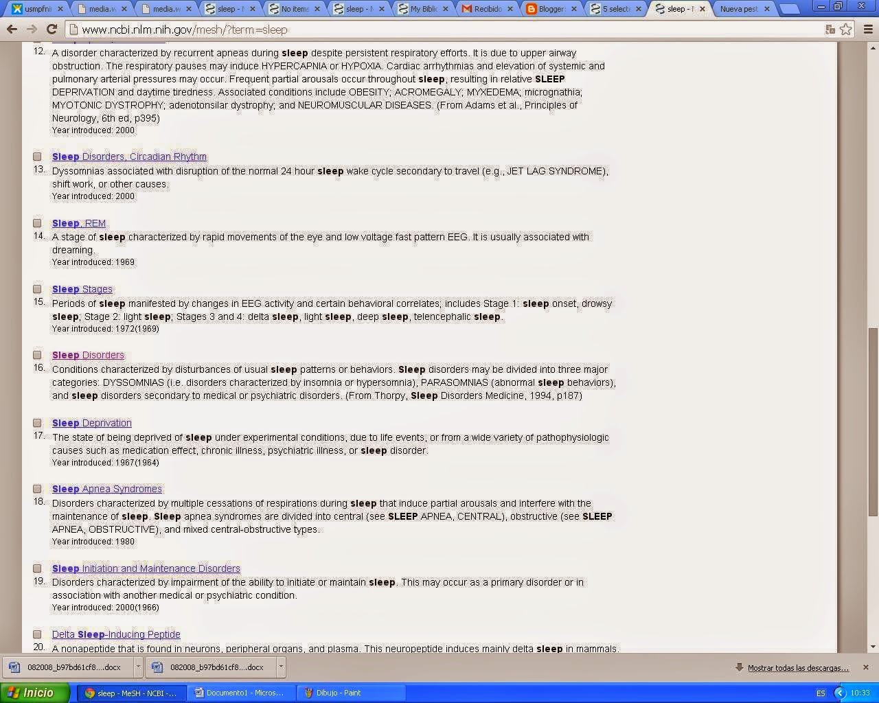 I ♥ Medicina : BÚSQUEDA USANDO MESH BROWSER