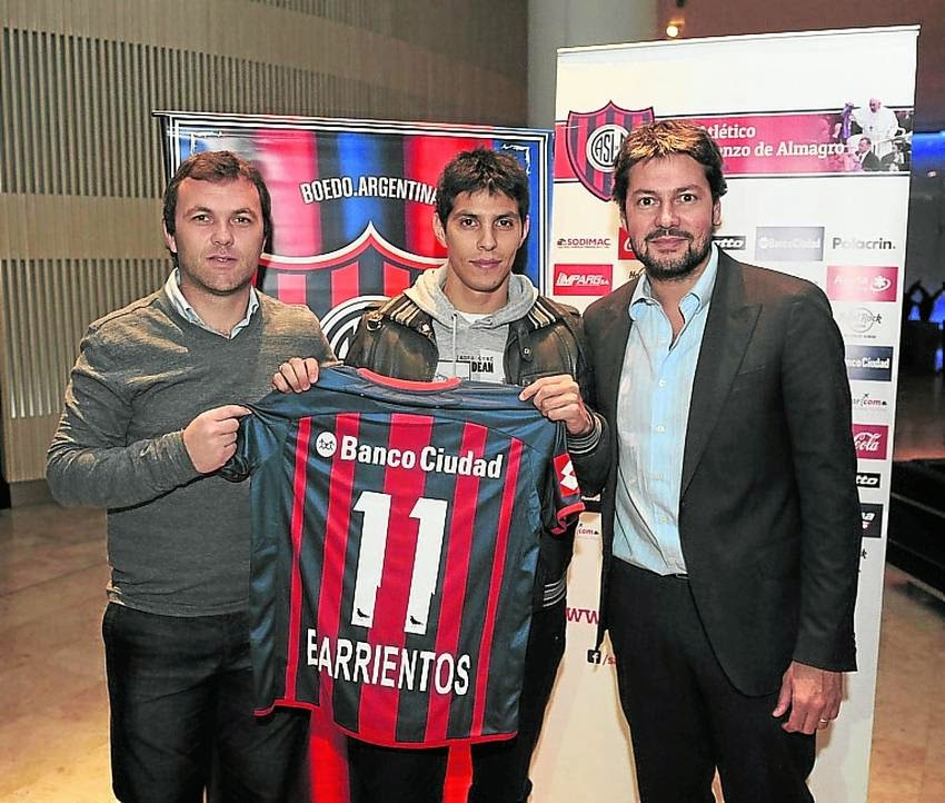 Soy San Lorenzo: Barrientos ya se unió al plantel