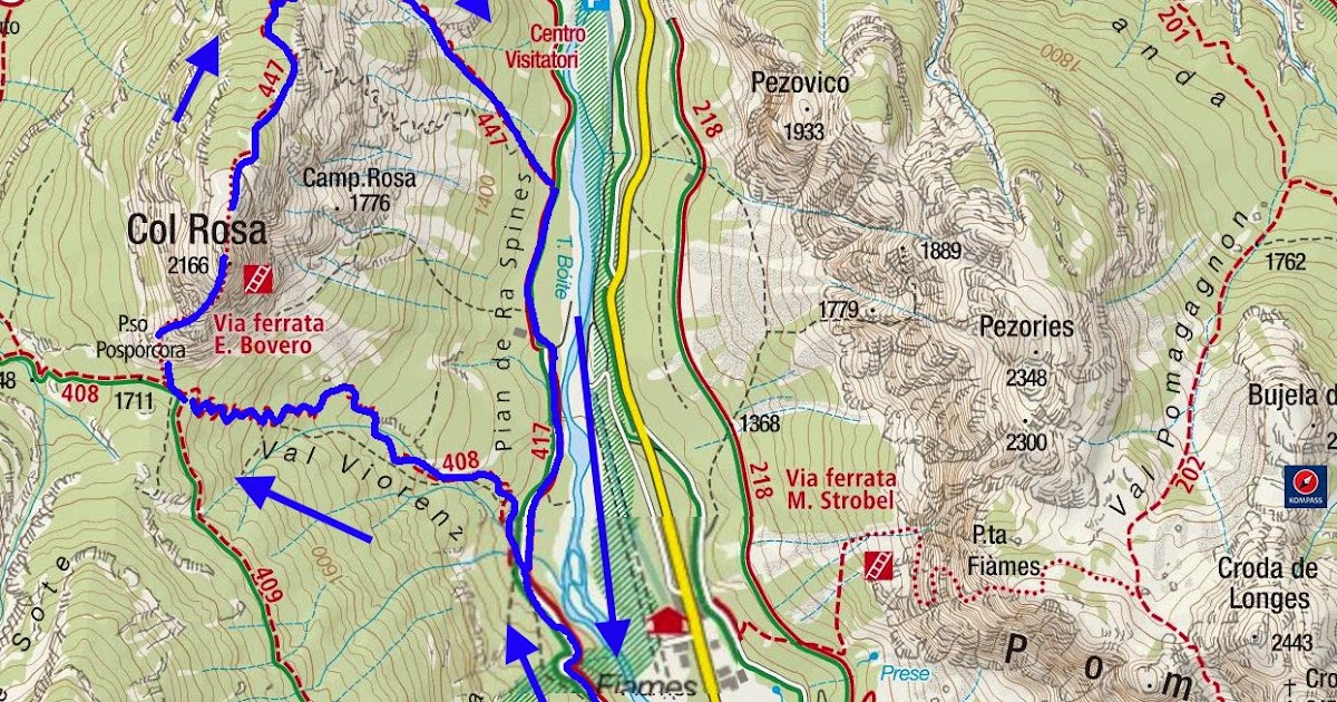 Escursionismo a 360°: Col Rosà (Ferrata Ettore Bovero) EEA