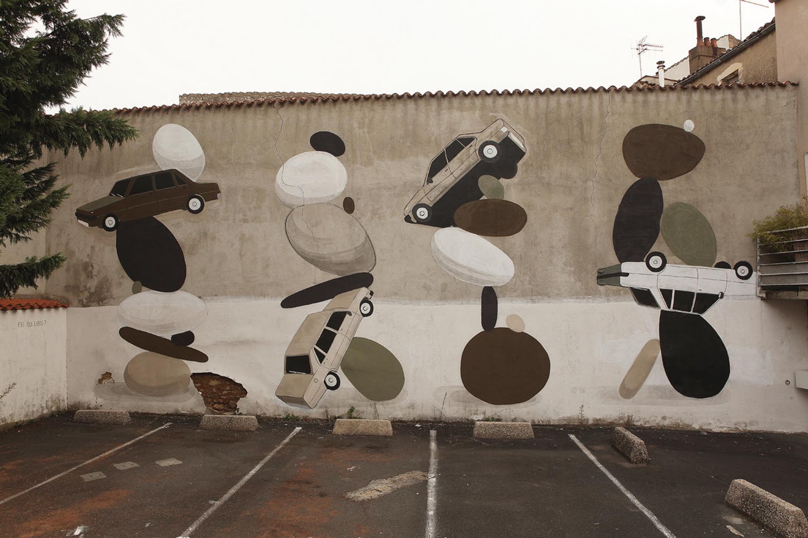 Escif New Murals In Niort, France Part II – StreetArtNews