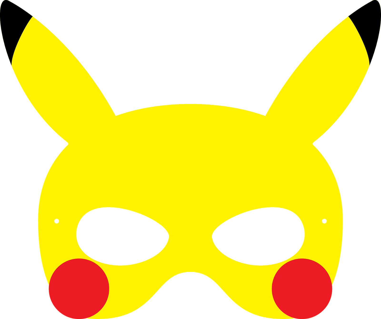 Eu Amo Artesanato: Máscaras de Pokemons com Moldes