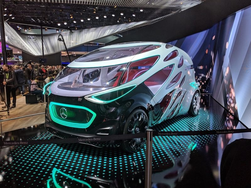 Tecnoneo: En el CES 2019 de Las Vegas se presentaron dos nuevos conceptos de Mercedes-Benz