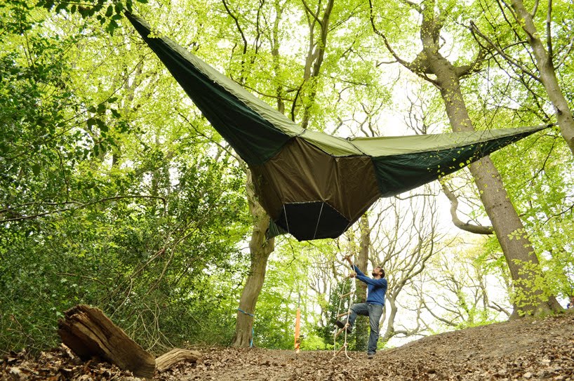 ARCHITECTURE & INTERIOR DESIGN: Tentsile - a hammock style tent ...