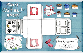 meggiecat: Paper Cutout Oven
