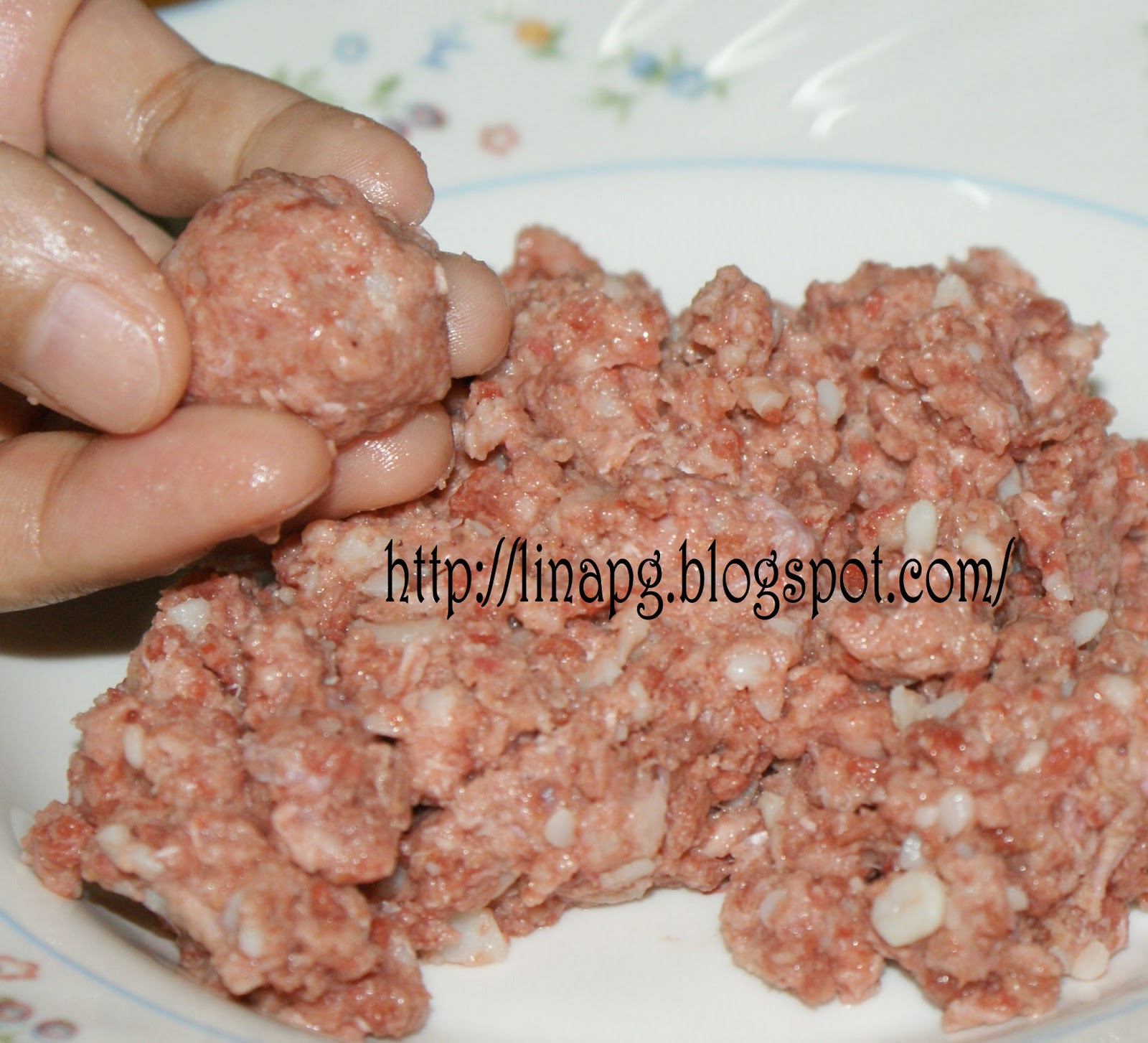 Sawi Tumis & Bebola Daging Homemade - TERATAK MUTIARA KASIH