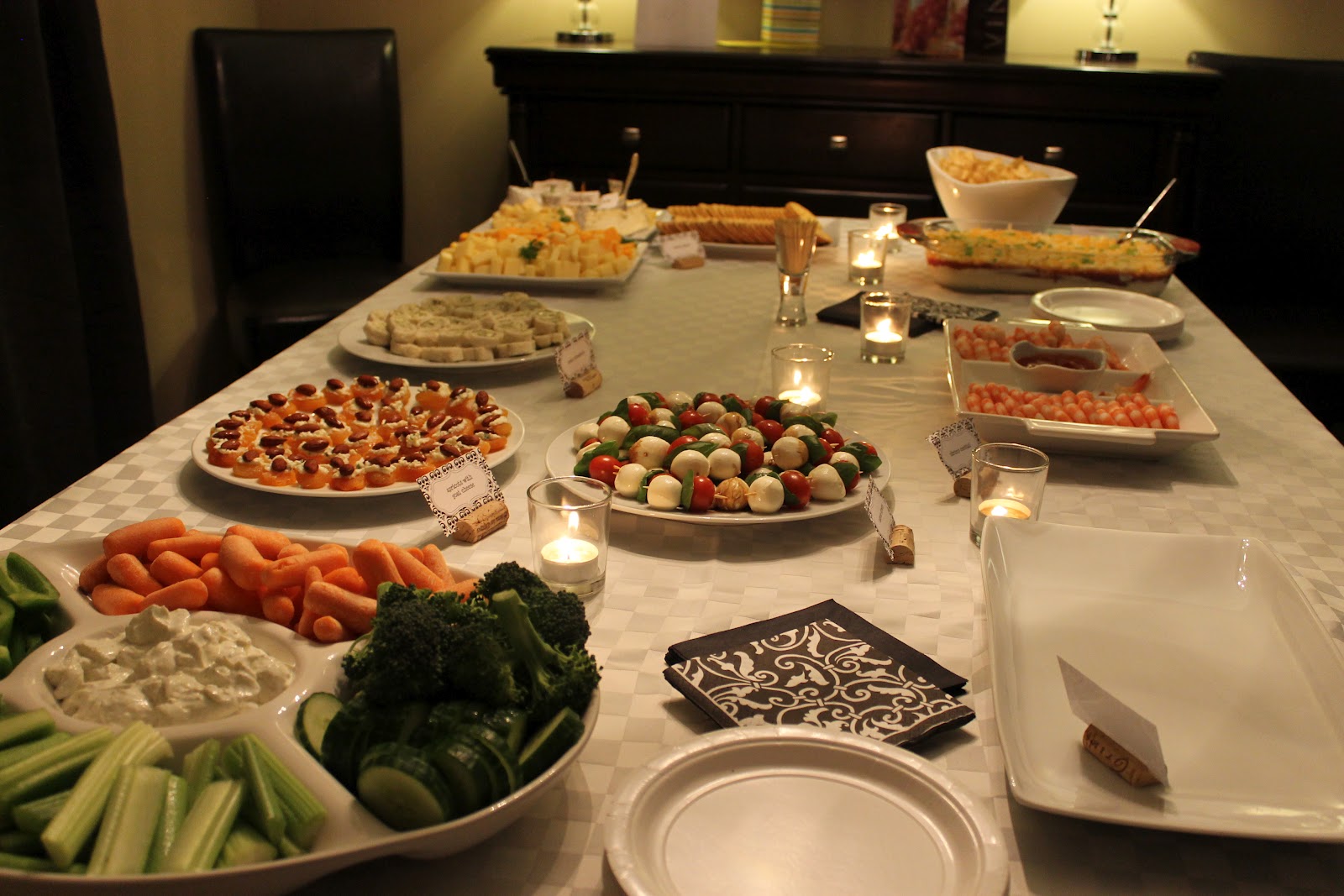 KM Decor: Cocktail Party Menu