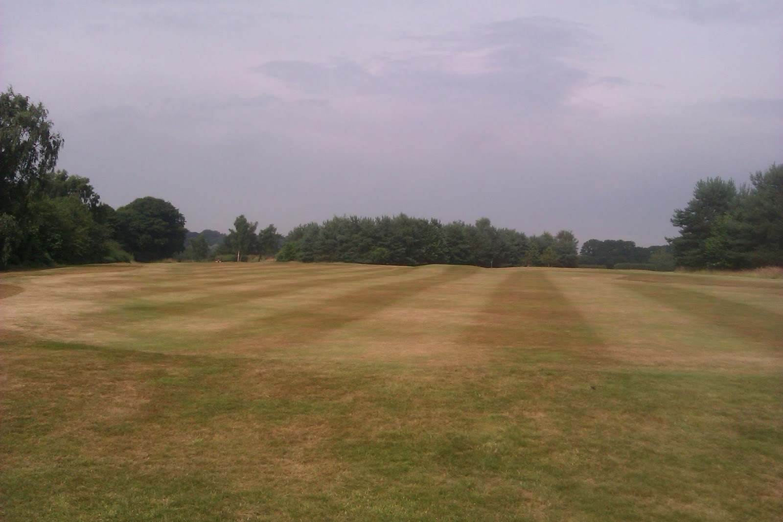 Malton and Norton Golf Club Greens Department: Scarifying