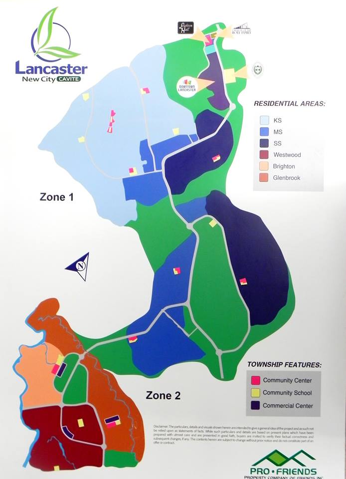 LOCATION MAP - Subdivision Plan | Lancaster New City Cavite Phils.