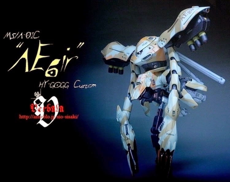 Gundam Family: 1/144 MS/A-01C HY-GOGG Custom "AEgir" Custom Build