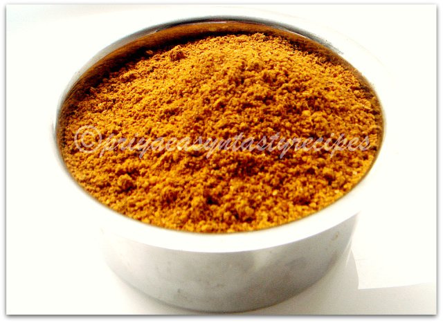 Priya's Versatile Recipes: Dhania Flaxseeds Spice Powder