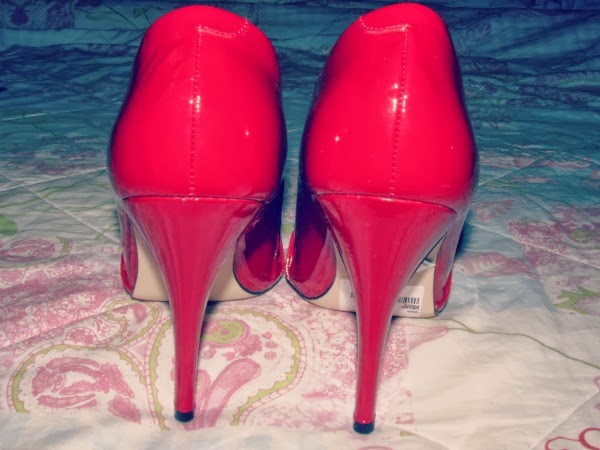 New In: Rote Lack Pumps von Buffalo London - Madame Keke - The Luxury ...