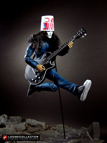 Loosecollector Custom Figures Archive: Buckethead (Musician)