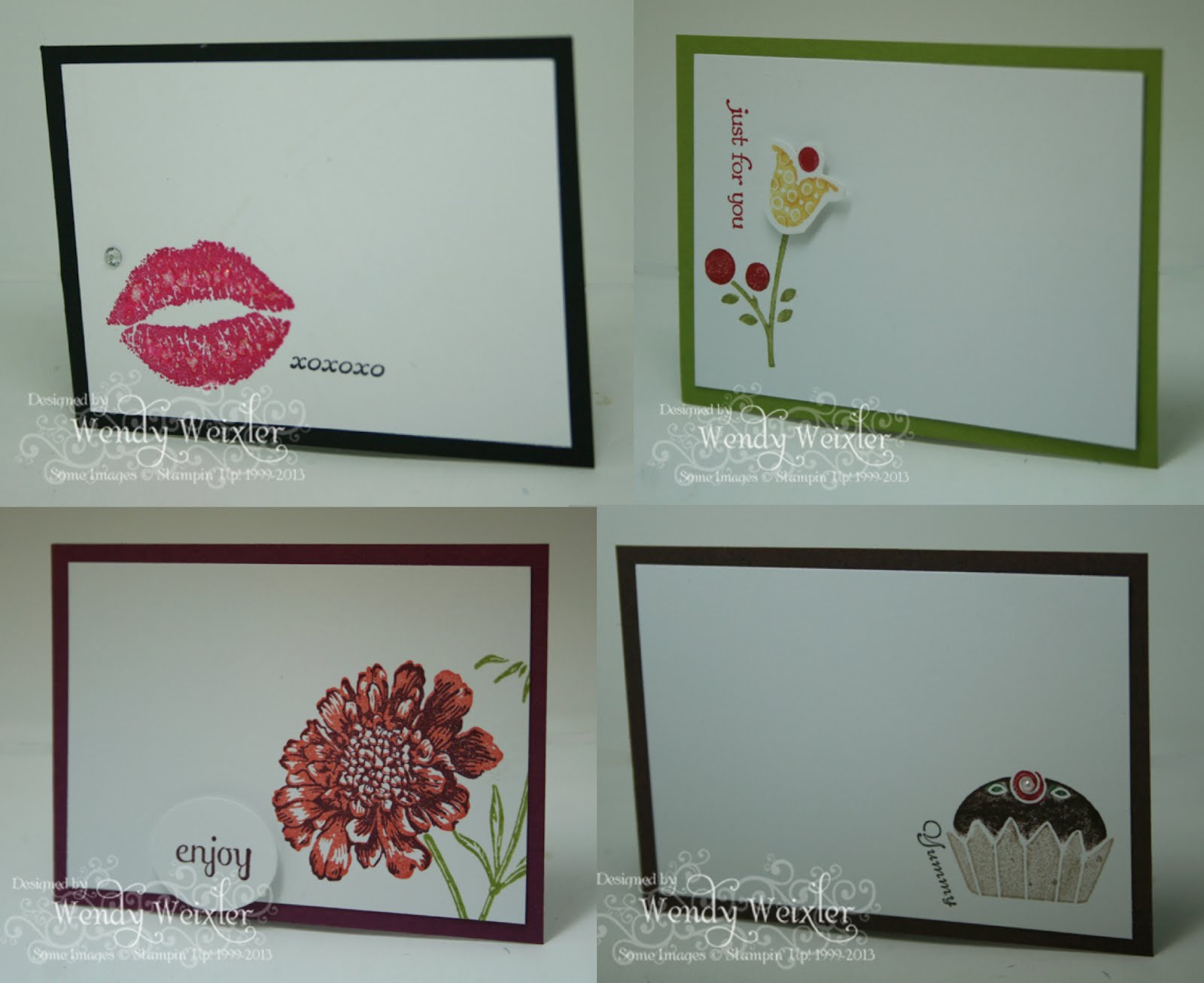 Wickedly Wonderful Creations: Little Chocolate Cards