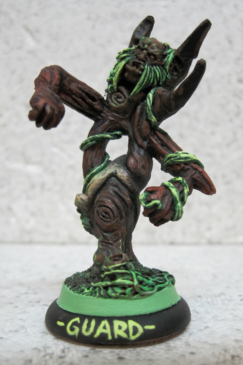Turms Miniatures and Figures: Treeman conversion for Blood Bowl