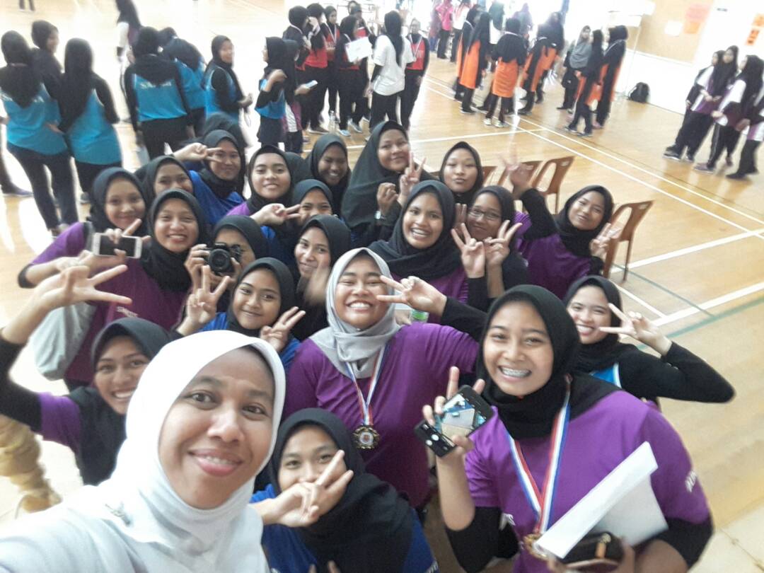 SMK SERI SEPANG: PERTANDINGAN BOLA JARING PERINGKAT MSSD SEPANG 2017