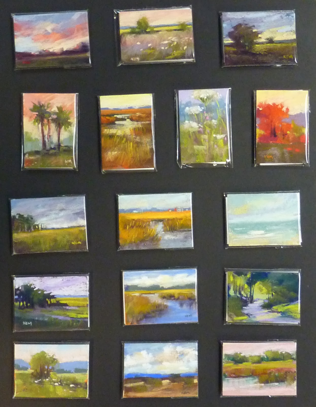 Painting My World: Visit My Petite Pastel Corner...virtual studio tour