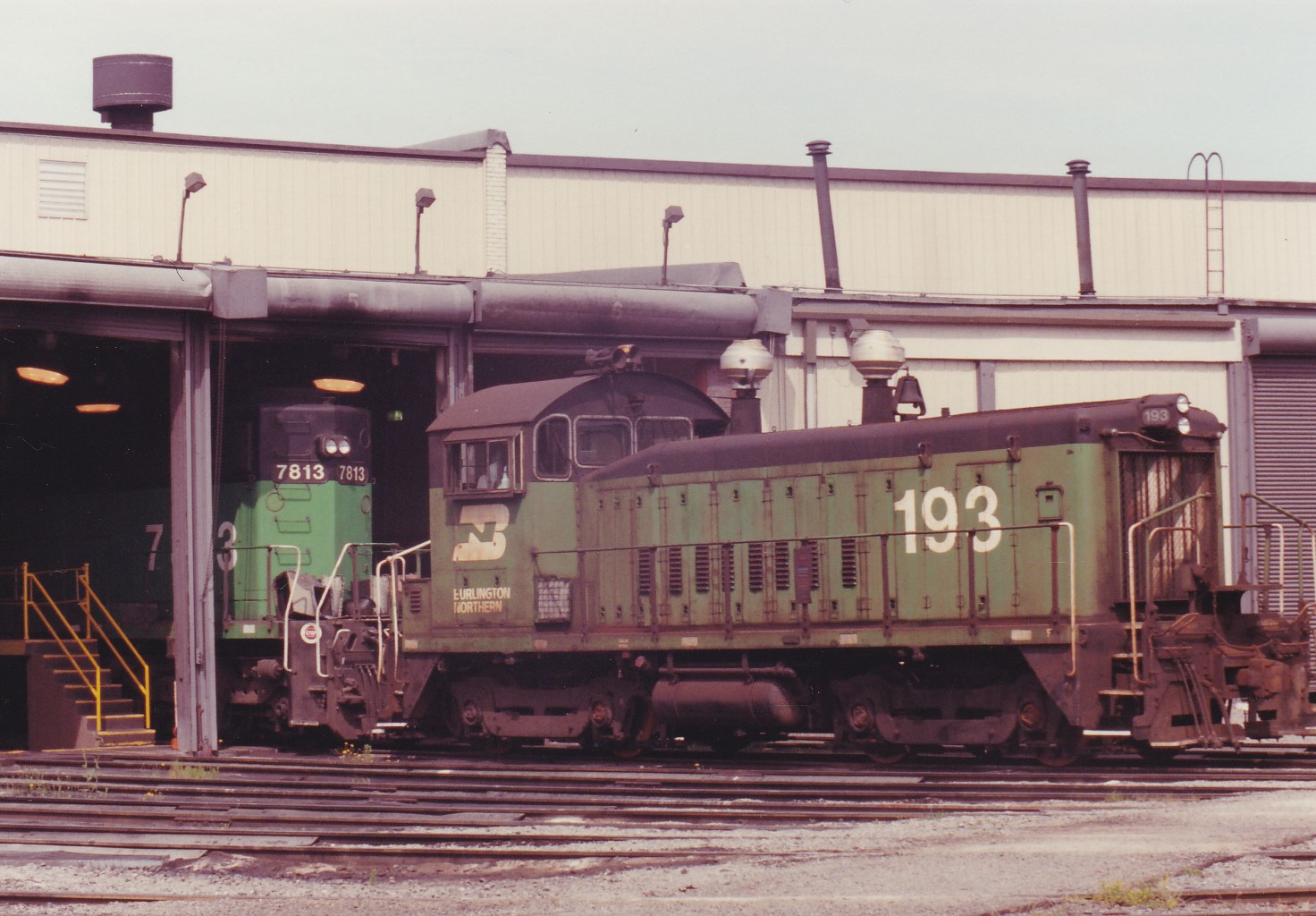 TrainPages: Railfanning at Interbay Yard in Seattle in 1994