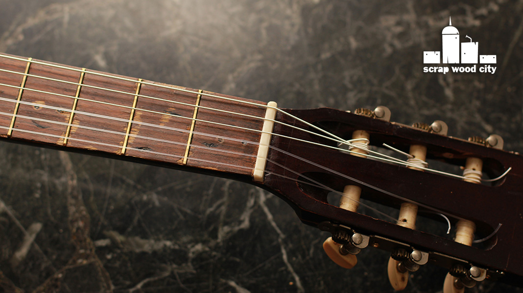 scrap wood city: Restoring an old classical guitar