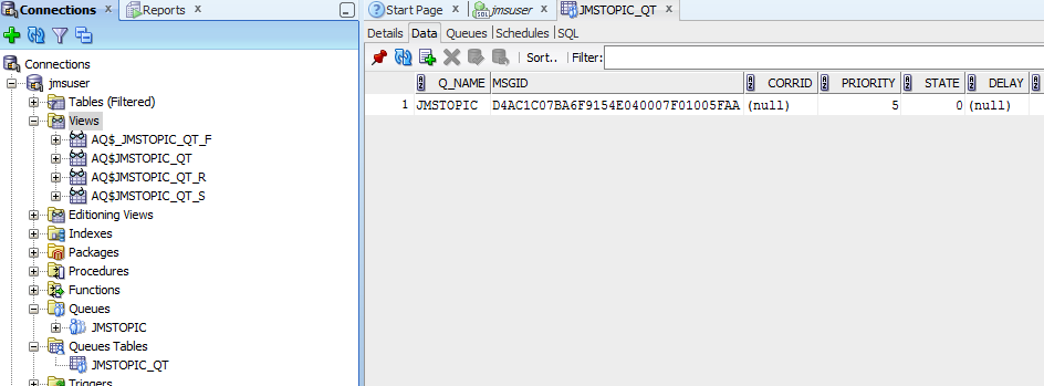 Oracle SOA / Java blog: Comparing Weblogic filestore backed JMS with Oracle AQ backed JMS
