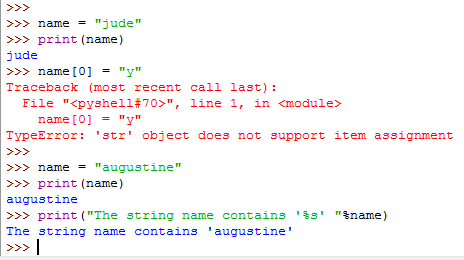 Selenium using python: My Python Notes:Strings