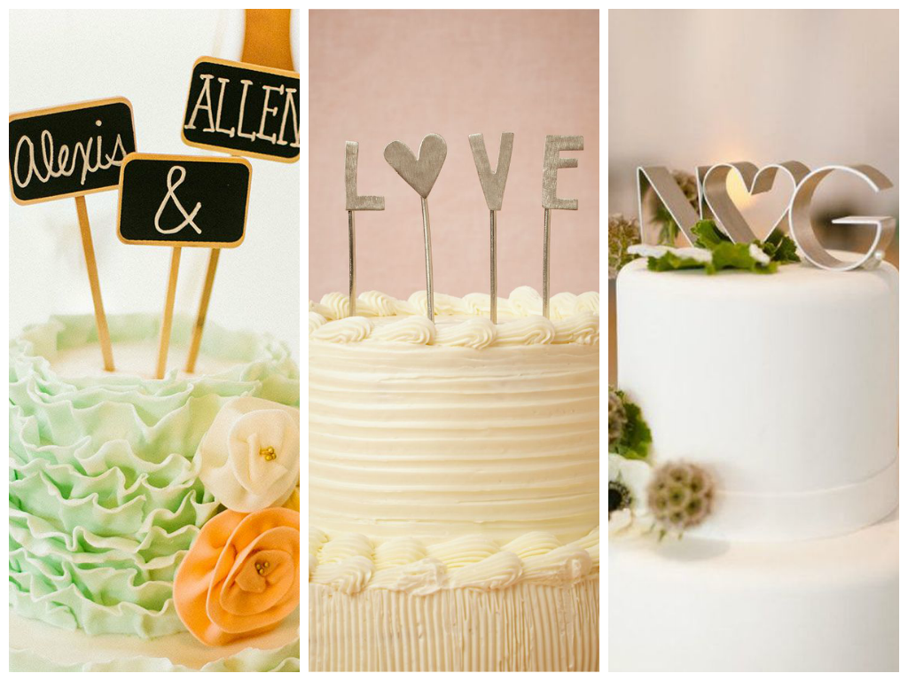 Cake Toppers: esta torta es nuestra! - The Rose Carpet