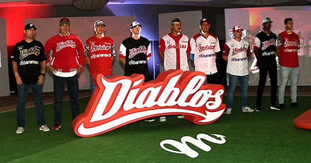Campechedeporteando: DIABLOS ROJOS DEL MÉXICO PRESENTAN SUS UNIFORMES