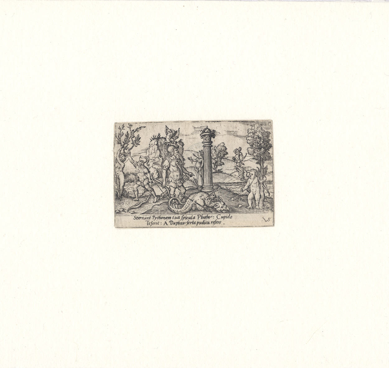 Prints and Principles: Virgil Solis’ engraving, “Apollo with the ...