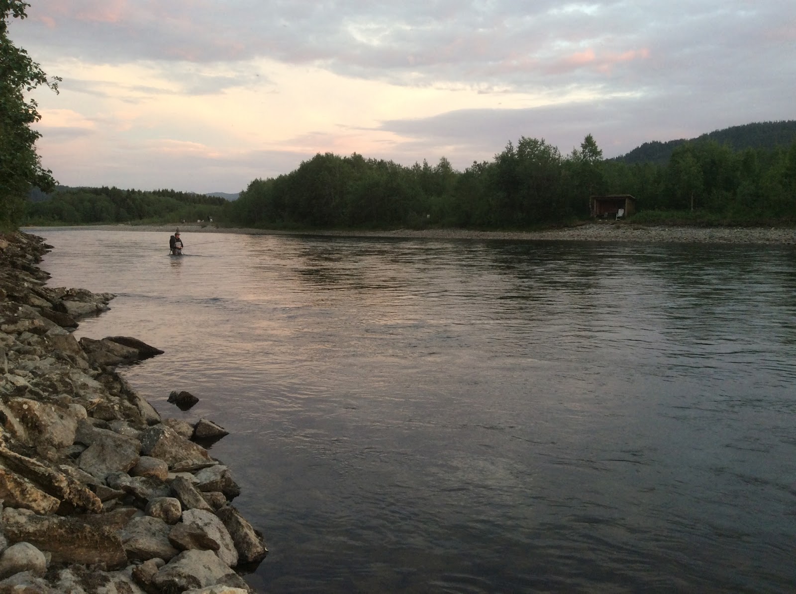 ORKLA RIVER LODGE Salmonfishing Norway: -FISHING