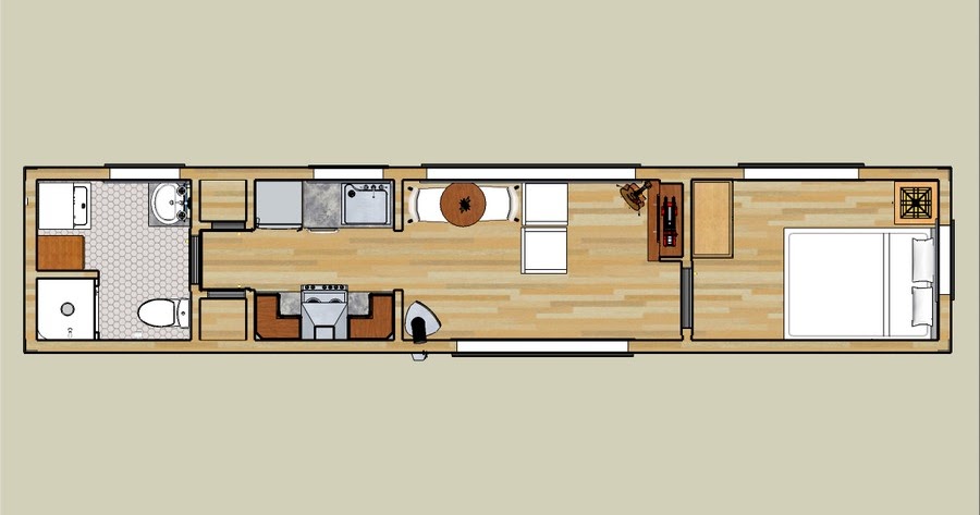 Messi: 53 foot container home
