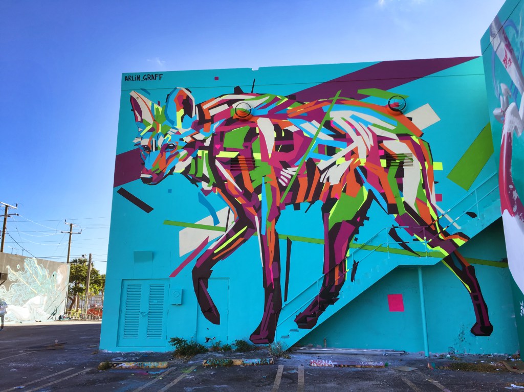 My Virtual Garden: Wynwood Murals 2017 c