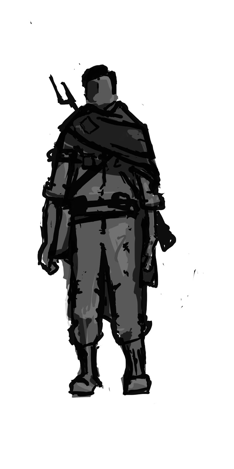 Year 1 NUA Games Art & Design - Alex Francis: Character Iterations