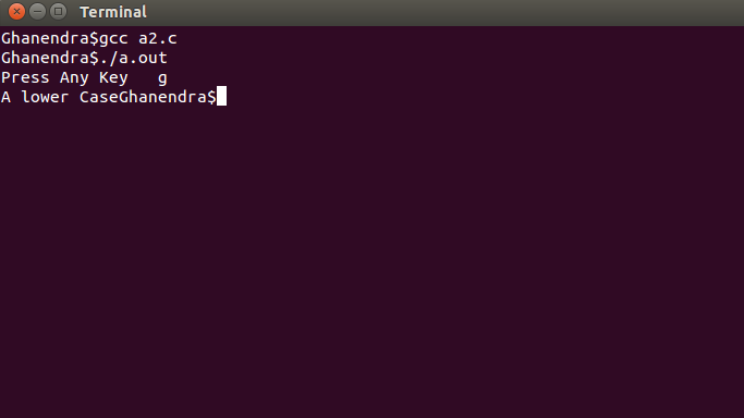 C Program to Check Uppercase or Lowercase or Digit or Special Character