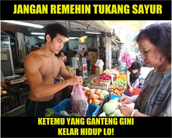 Meme Tukang Sayur | Meme Viral