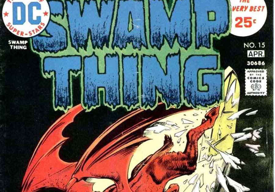 Swamp Thing #15 - Nestor Redondo art & cover - Pencil Ink