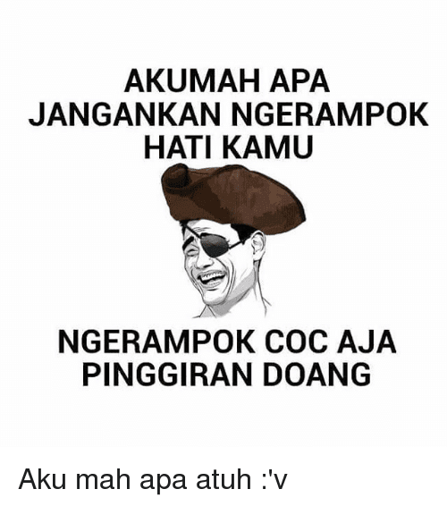 11 Meme 'Aku Mah Apa Atuh' Ini Bikin Ketawa Ngakak di Pojokan