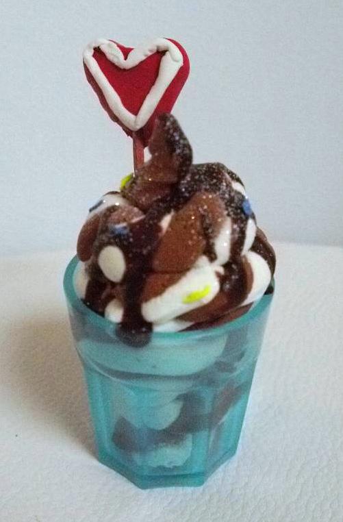 Library Arts: Model Magic Ice Cream Treat!