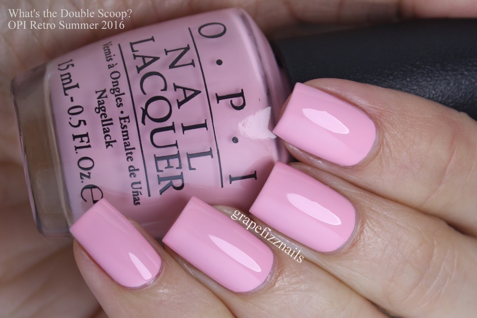Grape Fizz Nails: OPI Retro Summer 2016 Collection Review