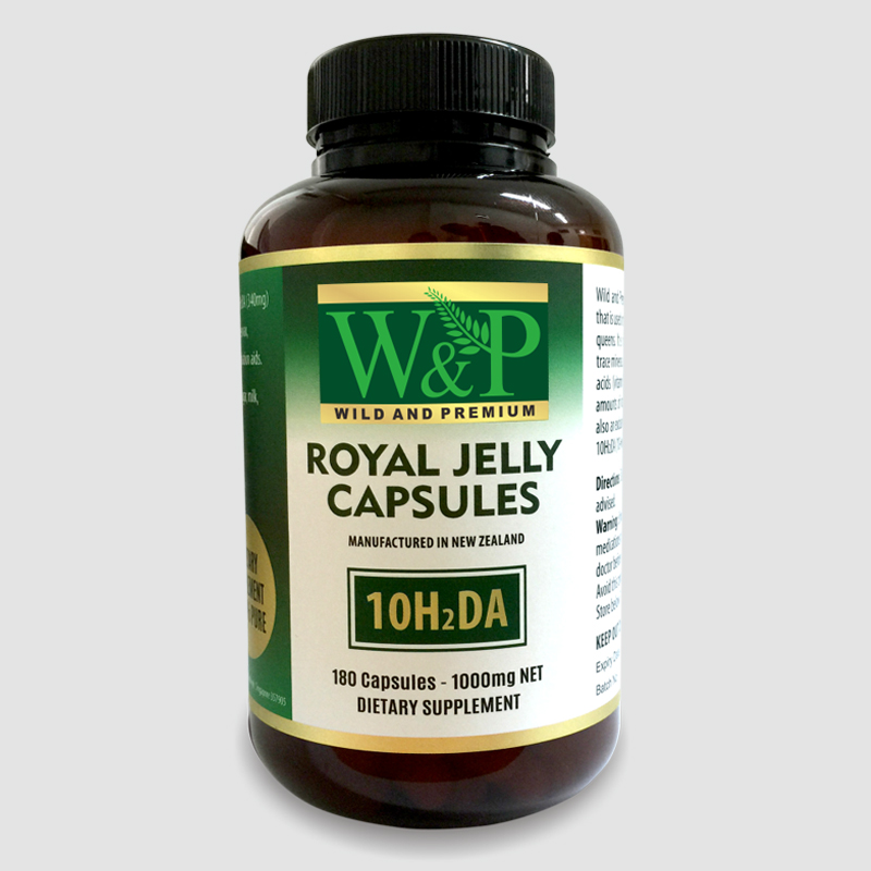 Royal Jelly Capsule W&P 1000mg - Madu Manuka Streamland