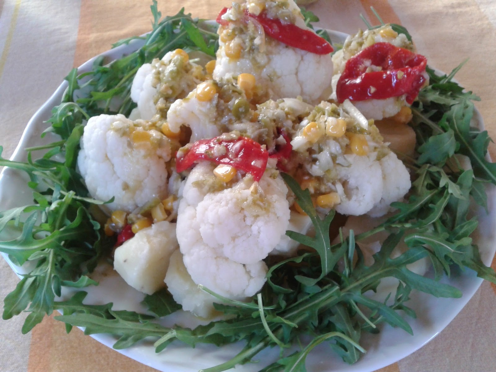 Chicas,esto se nos va de las manos!!!!!!!: Coliflor templada con ...