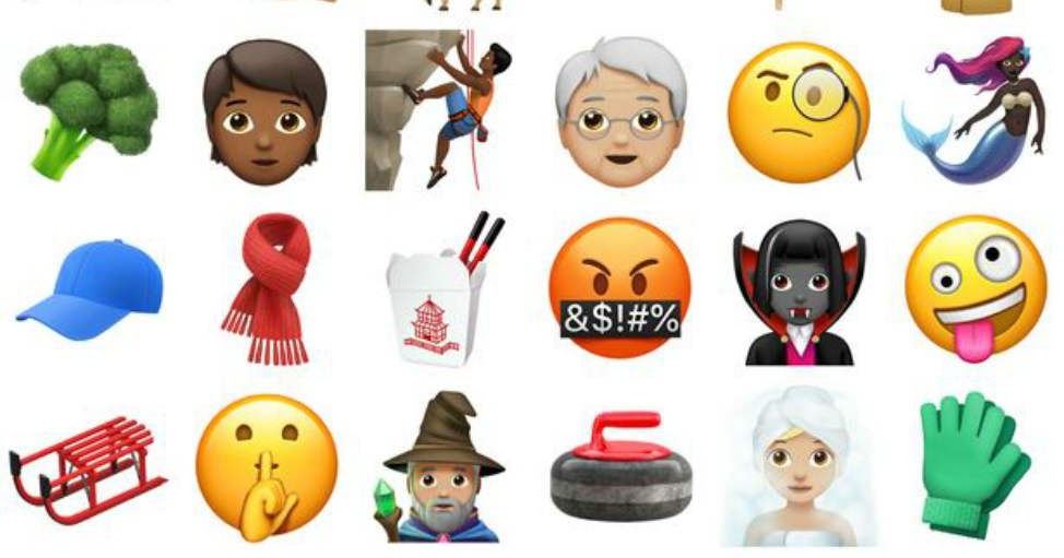 Apple reveals new emojis coming with iOS 11.1 - AndroGuider | One Stop ...